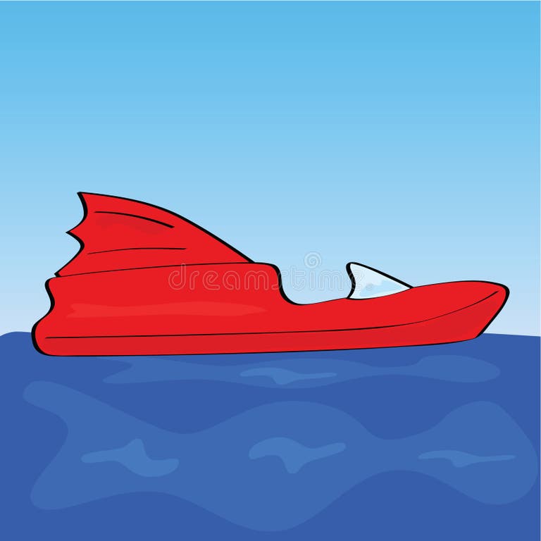 Speed Boat Water Splash Stock Illustrations – 1,760 Speed Boat Water ...