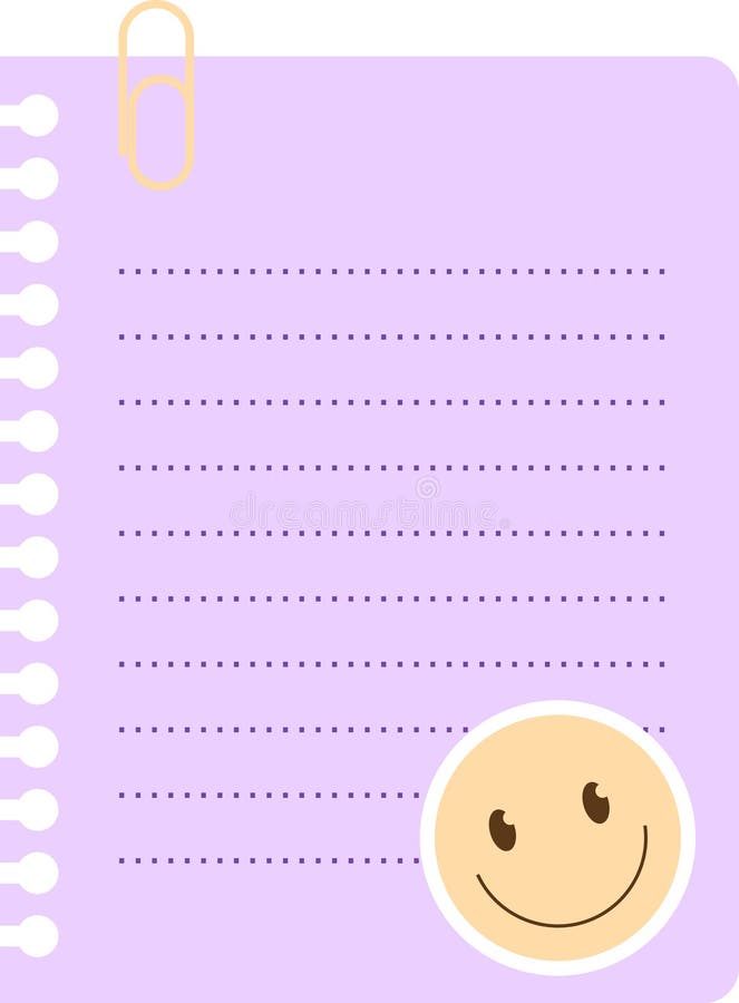 Cartoon Spiral Notebook Stock Illustrations – 1,748 Cartoon Spiral ...