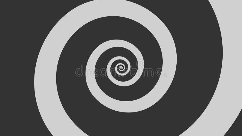 Cartoon Spiral Spinning in a Loop Stock Footage - Video of helix ...