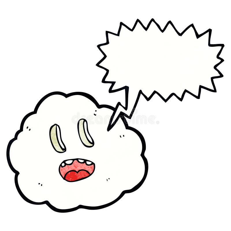 Cartoon Spooky Cloud Speech Bubble Stock Illustrations – 450 Cartoon ...
