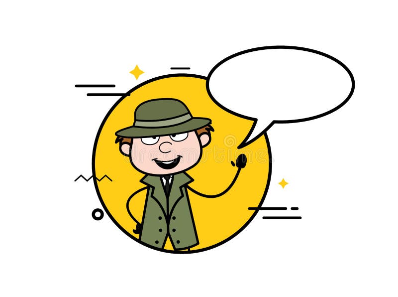 Detective Bubble Stock Illustrations – 750 Detective Bubble Stock ...