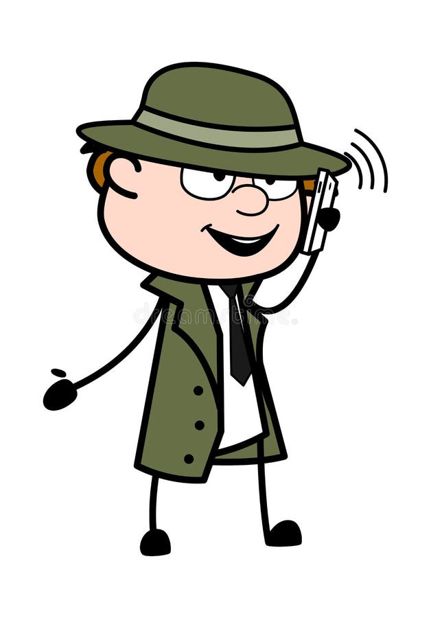 Cartoon Police Phone Stock Illustrations – 950 Cartoon Police Phone ...