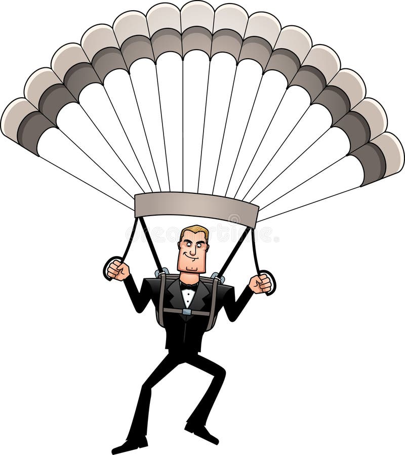Parachuting Person Stock Illustrations – 2,319 Parachuting Person Stock ...
