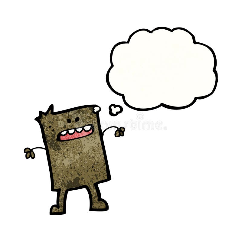 Cartoon square head man stock vector. Illustration of cute - 38042520