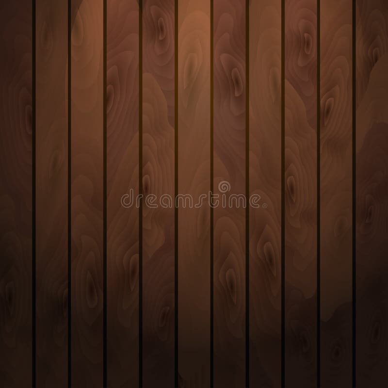 Cartoon Square Vector Background with Wooden Boards Stock Vector ...