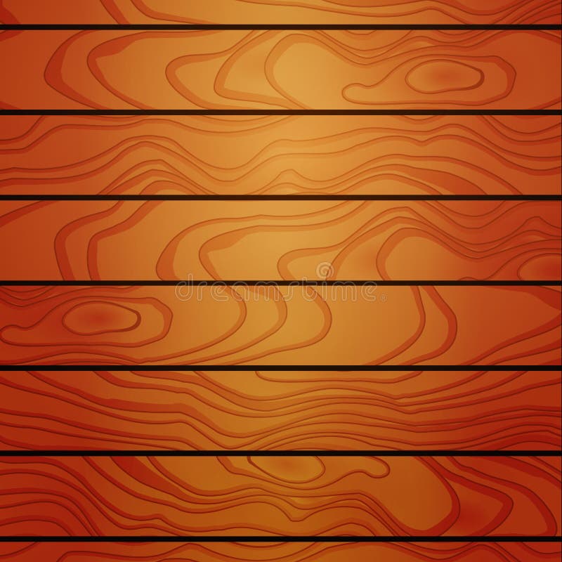 Cartoon Square Vector Background with Wooden Boards Stock Vector ...