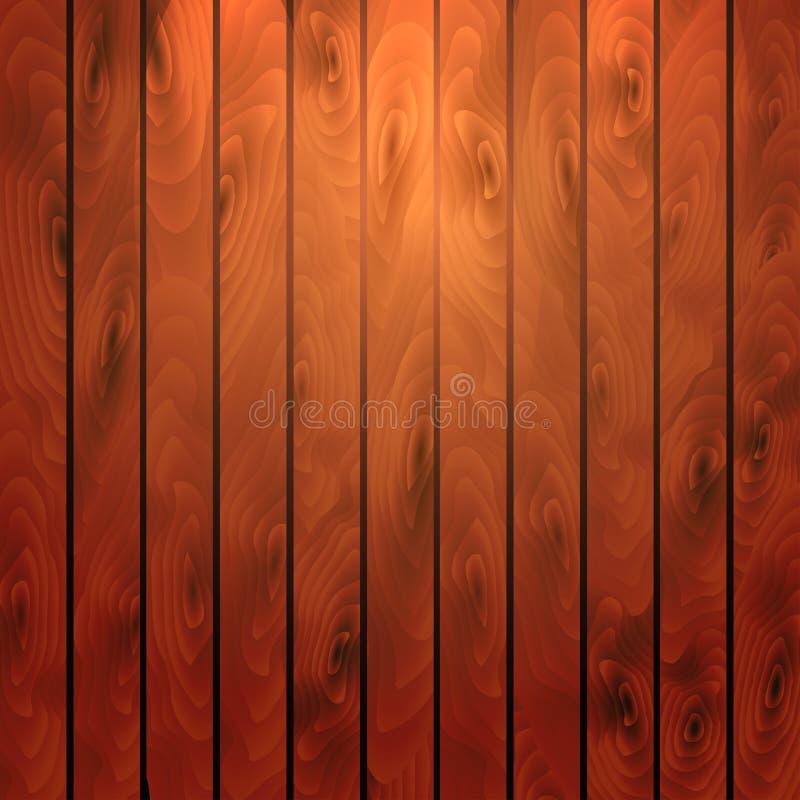 Cartoon Square Vector Background with Wooden Boards Stock Vector ...