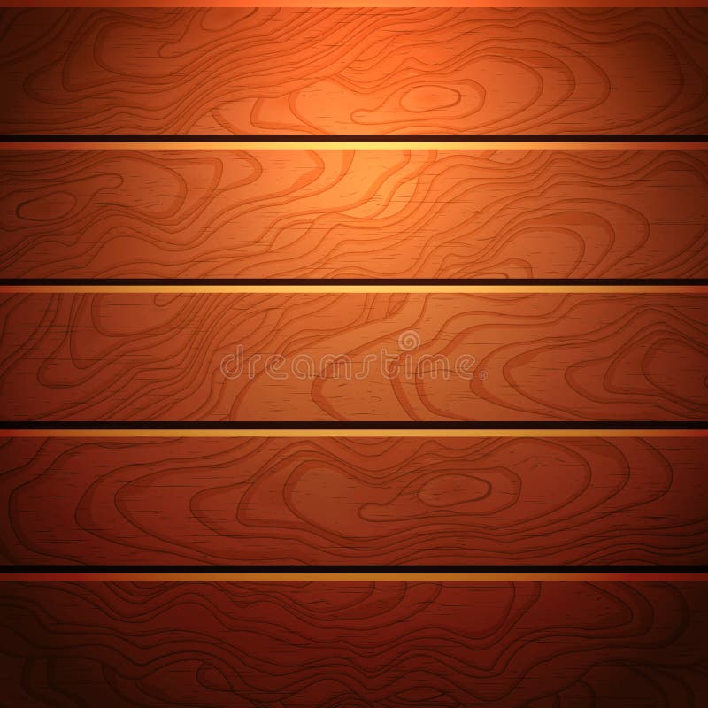 Cartoon Square Vector Background with Wooden Boards Stock Vector ...