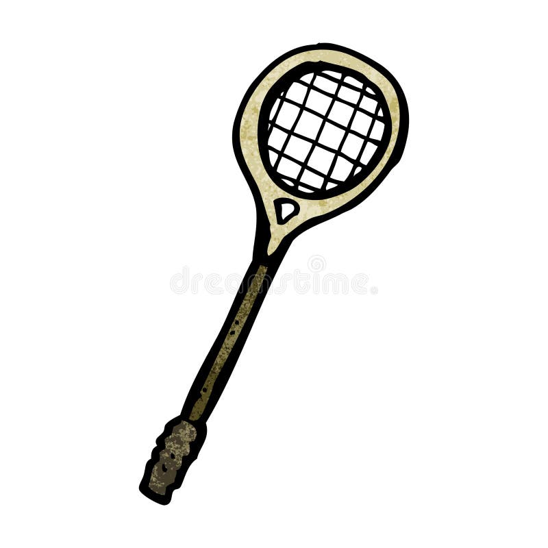 Squash Racket Icon, Outline Style Stock Illustration - Illustration of ...