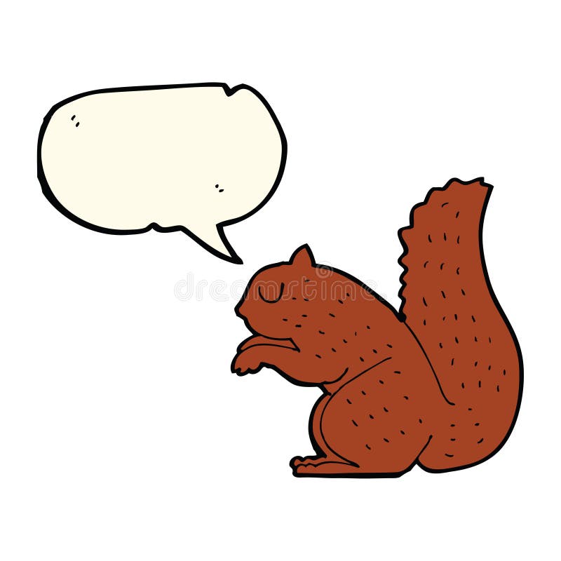 Cartoon Squirrel Talking Stock Illustrations – 133 Cartoon Squirrel ...