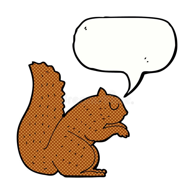 Cartoon Squirrel Talking Stock Illustrations – 133 Cartoon Squirrel ...