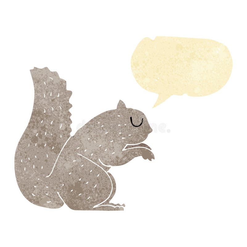Cartoon Squirrel Talking Stock Illustrations – 133 Cartoon Squirrel ...