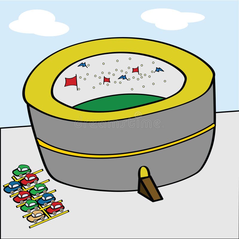 Stadium Cartoon Fans Stock Illustrations – 546 Stadium Cartoon Fans ...