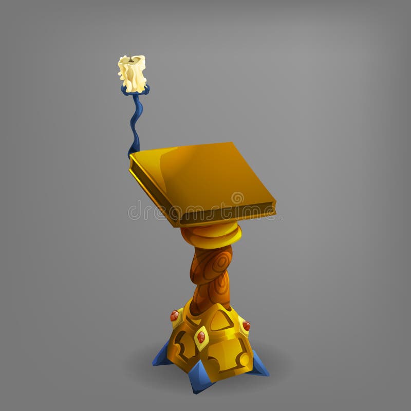 Cartoon stand for book. stock vector. Illustration of elections - 70548004