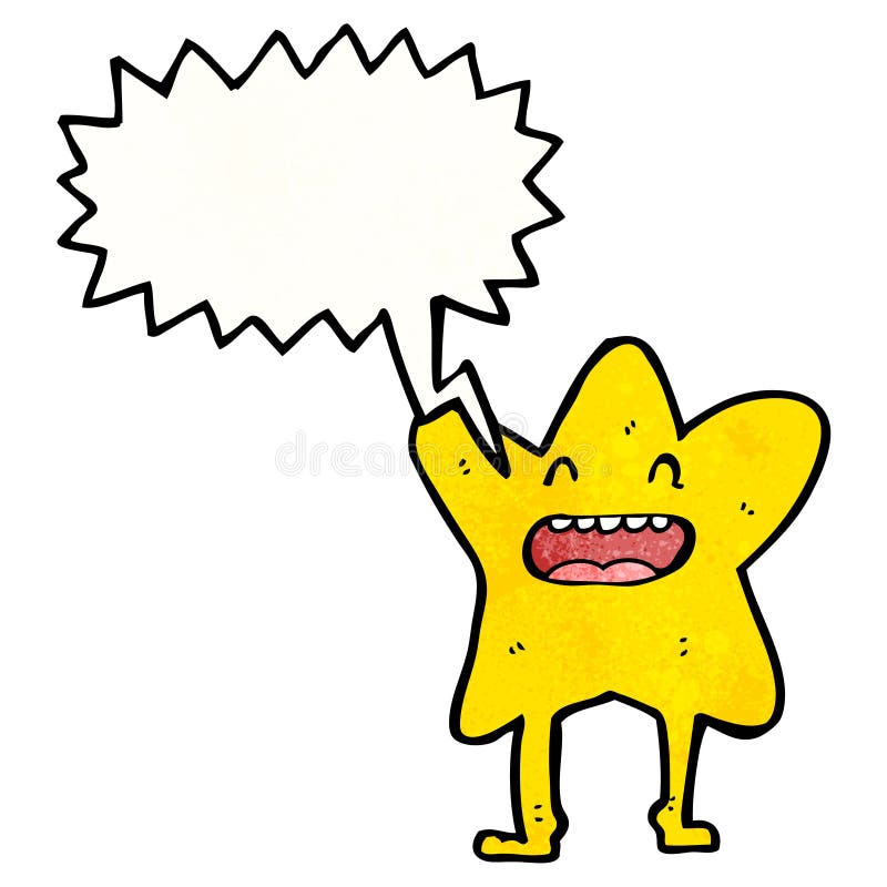 Singing star cartoon stock vector. Illustration of happy - 38035583