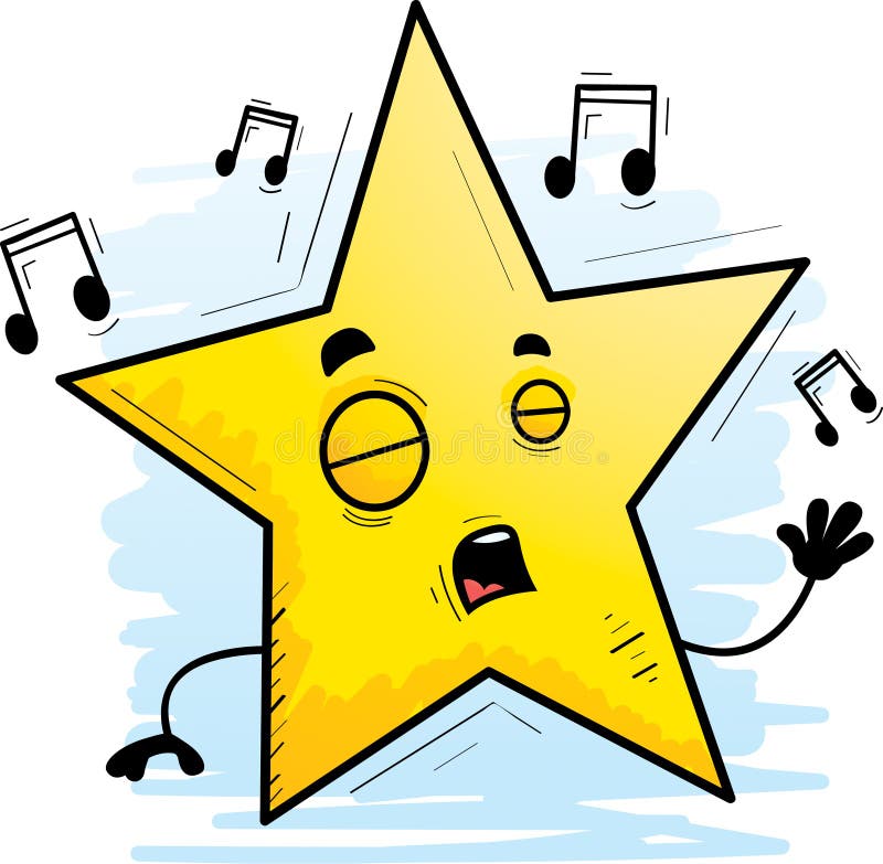 Cartoon Star Crying stock vector. Illustration of frown - 115743915