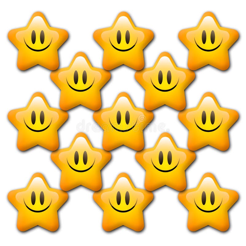 Cartoon Stars Background stock illustration. Illustration of broad ...