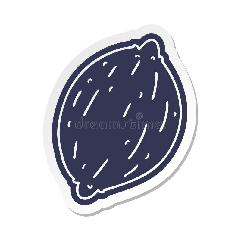 Cartoon Sticker Kawaii 1950 Cute Boy Stock Vector - Illustration of ...