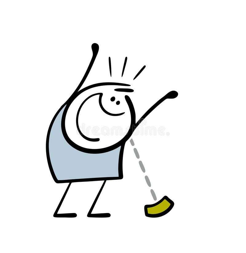 Thinking Stickman Stickman Idea Stock Vector By ©glossygirl21