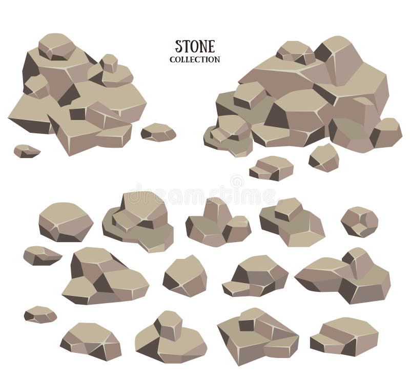 Rock Collection Clipart