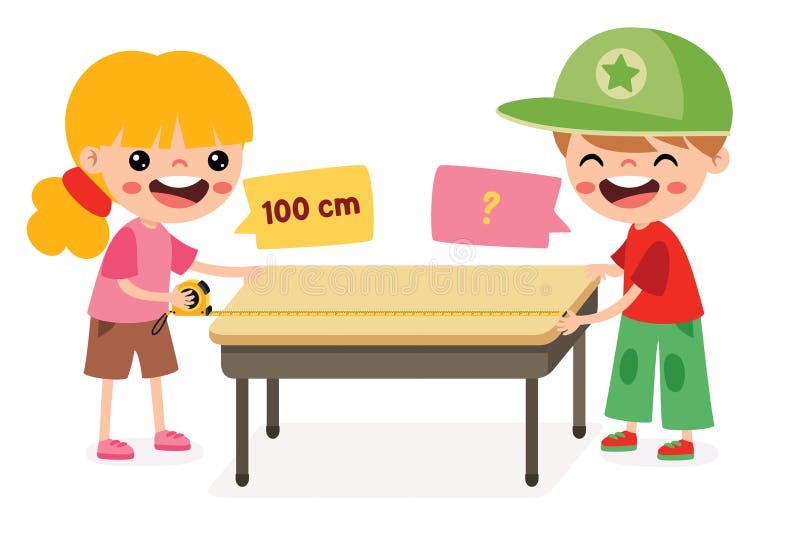 Student Tape Measure Character Cartoon Stock Vector - Illustration of ...