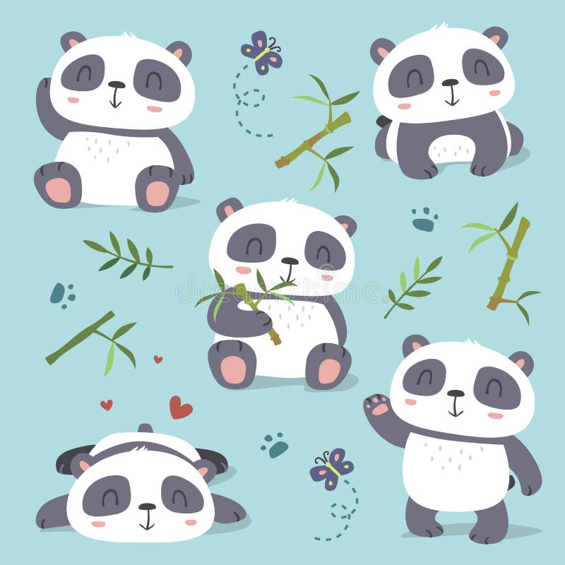 Chibi Panda Wallpaper