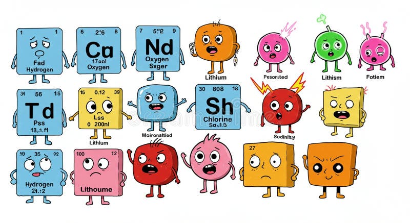 Character Hydrogen Stock Illustrations – 256 Character Hydrogen Stock ...