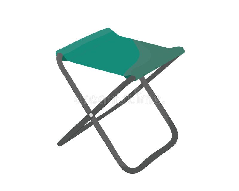 Foldable Stool Stock Illustrations – 139 Foldable Stool Stock ...