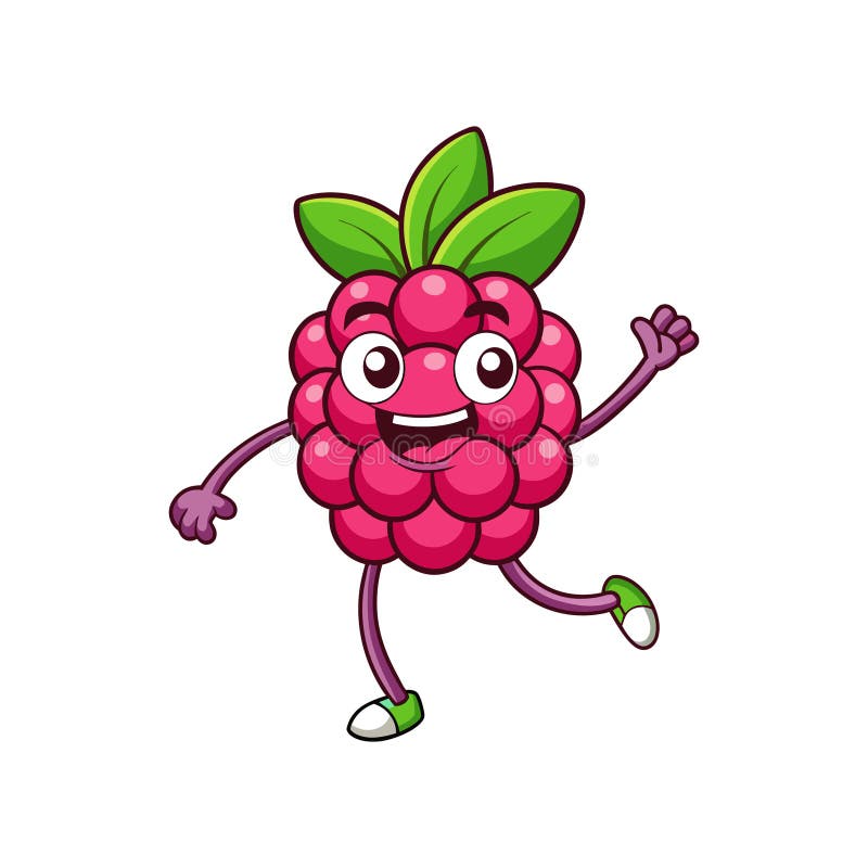 Raspberry Character Illustration Stock Illustrations – 4,230 Raspberry ...