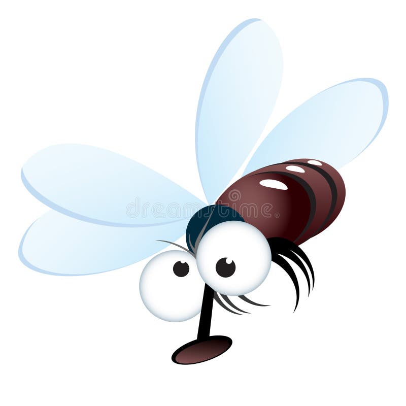 Cartoon fly stock vector. Illustration of gnat, humour - 9084404