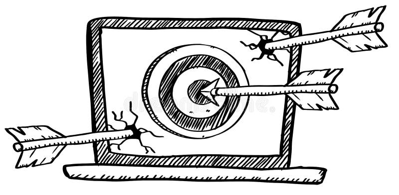 Arrow Missed Target Stock Illustrations – 272 Arrow Missed Target Stock ...