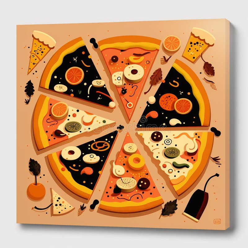 Colours Pizza Stock Illustrations – 416 Colours Pizza Stock ...