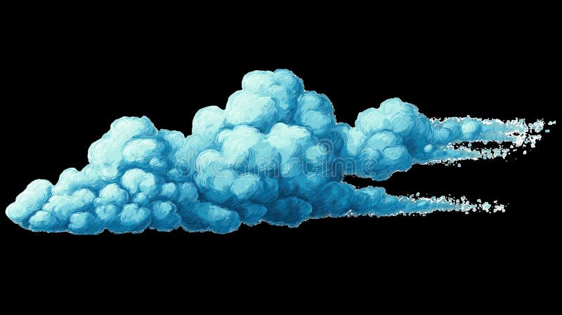 A 3D Cartoon-style Windmill Landscape with Rolling Green Hills, a Few ...