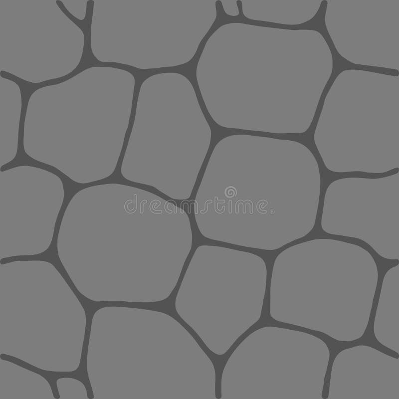 Cartoon Style Seamless Stone Wall Texture Ideal for Games, Castles ...