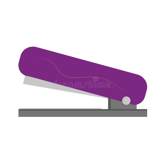 Cartoon Style Stapler Design. Vector Image Stock Vector - Illustration ...