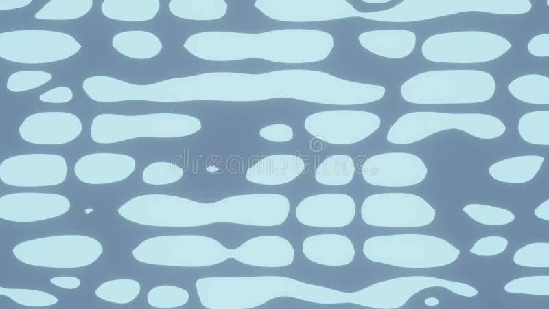 Cartoon Style Water Animation. Seamless Looping Stock Video - Video of ...