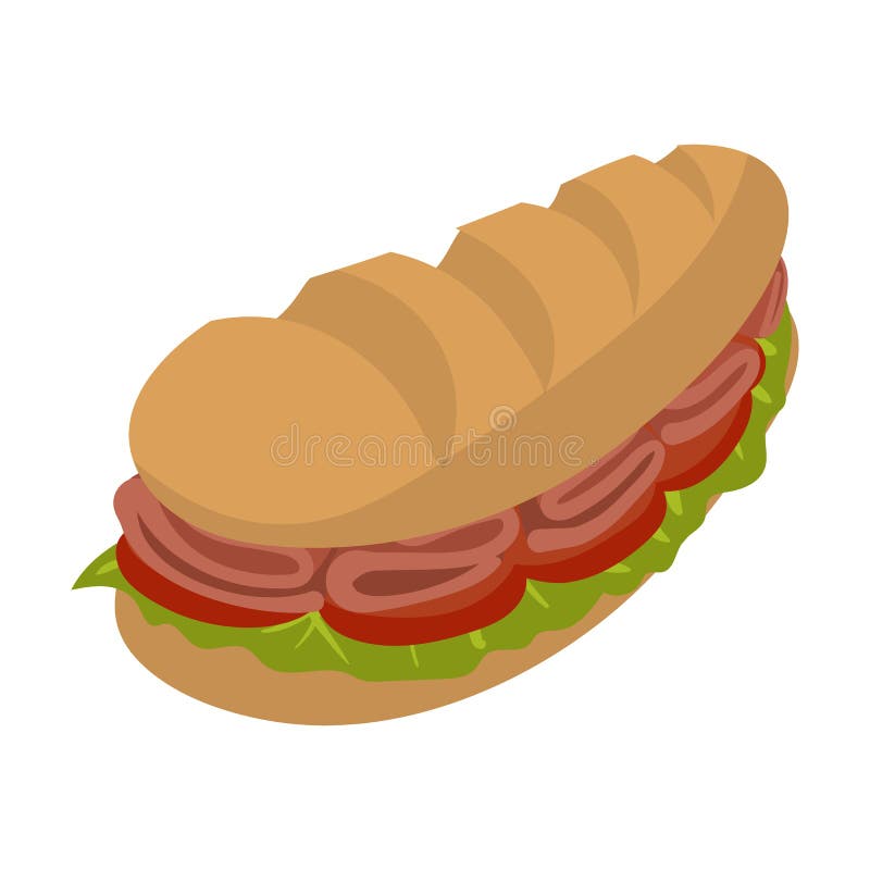 Cartoon Sandwich Submarine Stock Illustrations – 52 Cartoon Sandwich ...