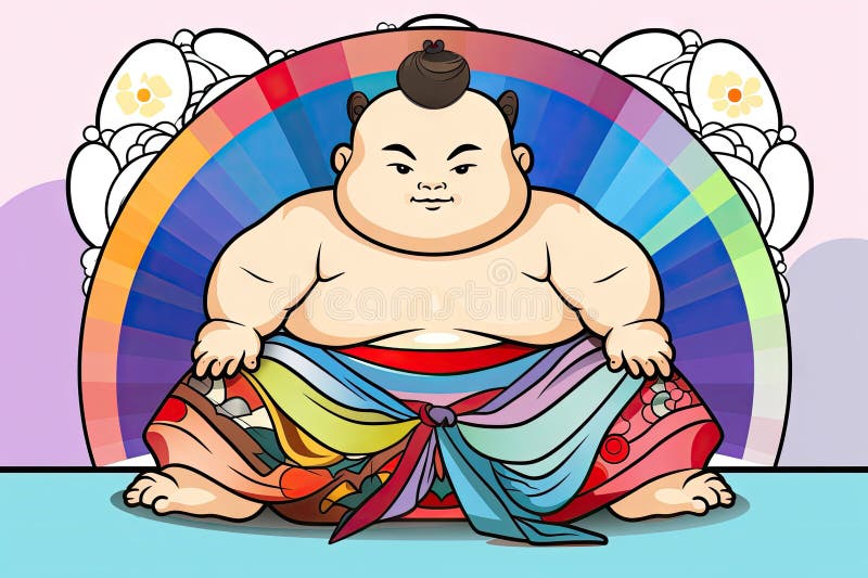 Happy Sumo Stock Illustrations – 116 Happy Sumo Stock Illustrations ...