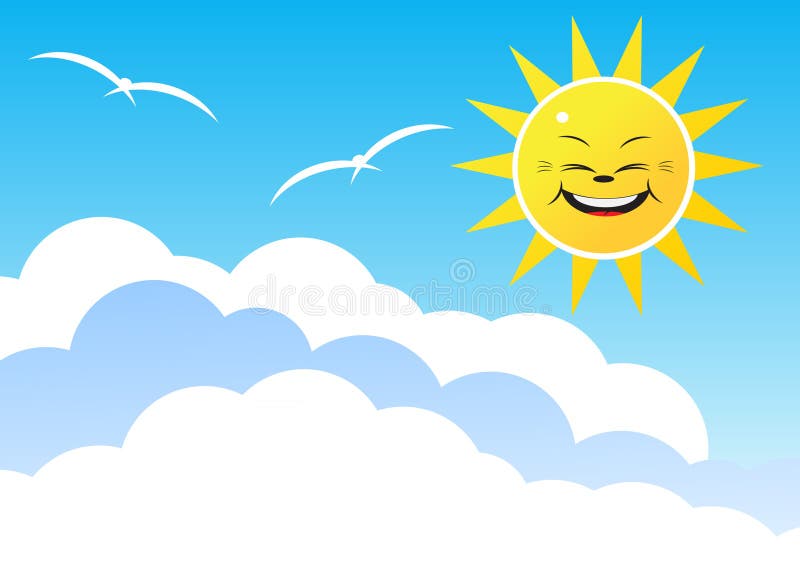 Cartoon. stock vector. Illustration of bird, landscape - 46200393