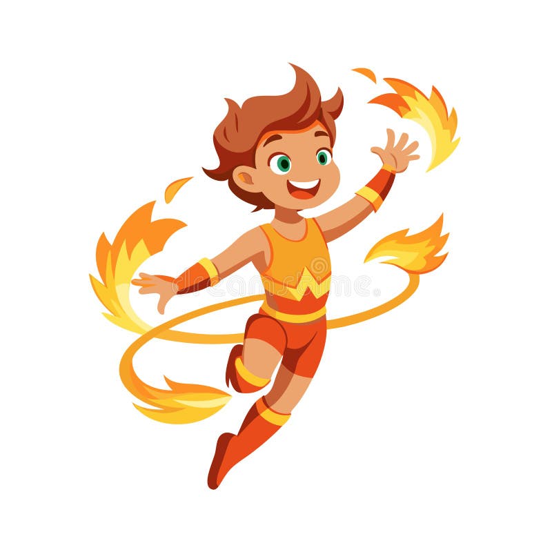 Cheerful Dynamic Superhero Boy Stock Illustrations – 235 Cheerful ...