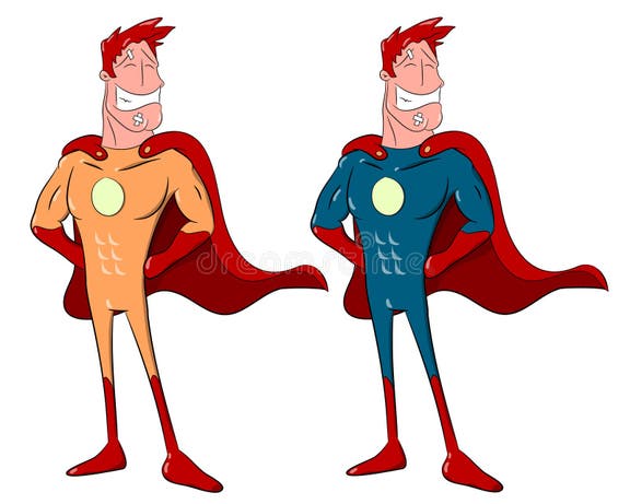 Cartoon Superhuman Stock Illustrations – 699 Cartoon Superhuman Stock ...