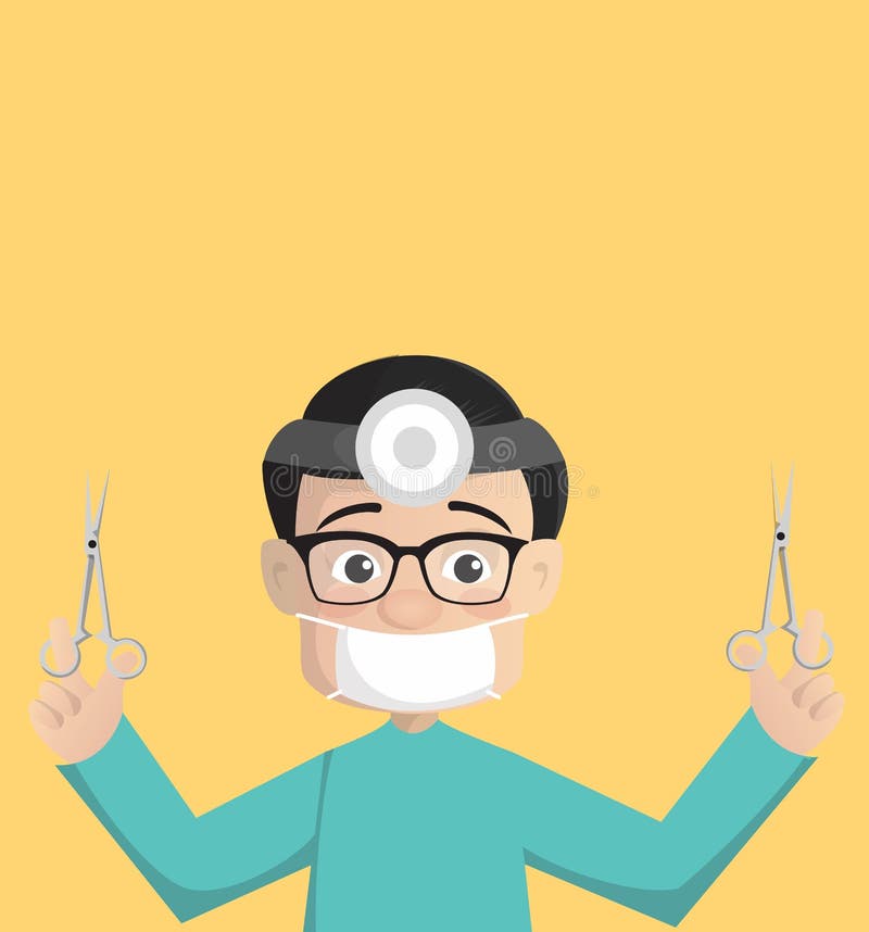 Surgeon Tools Vector Illustration. Stock Vector - Illustration of ...