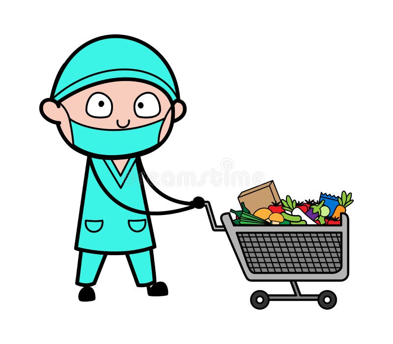Doctor Shopping Cart Stock Illustrations – 286 Doctor Shopping Cart ...