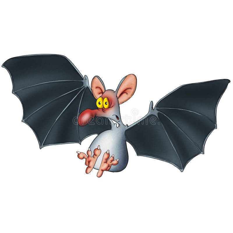 Cartoon Bat Surprised Stock Illustrations – 93 Cartoon Bat Surprised ...