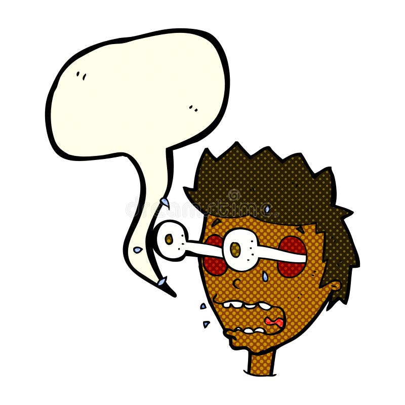 Cartoon Eyeball Popping Out