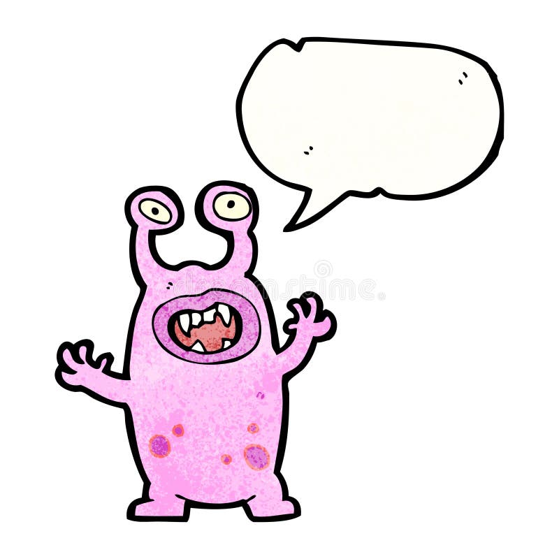 Cartoon talking alien stock vector. Illustration of clip - 38055012