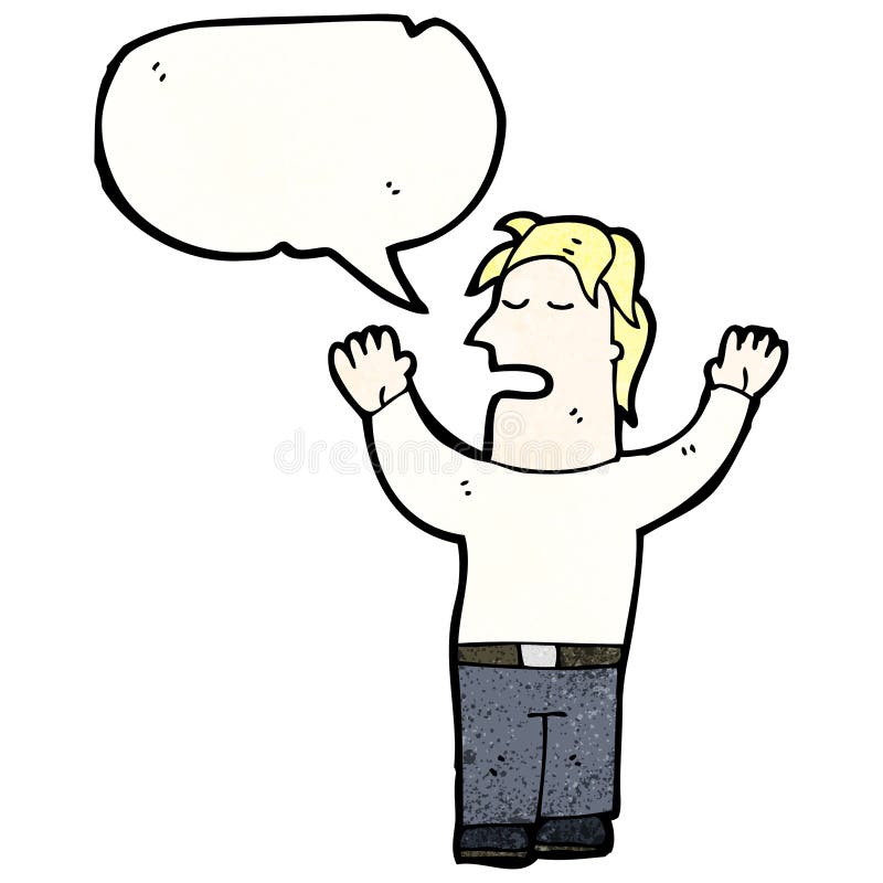 Cartoon talking man stock vector. Illustration of talking - 38037189