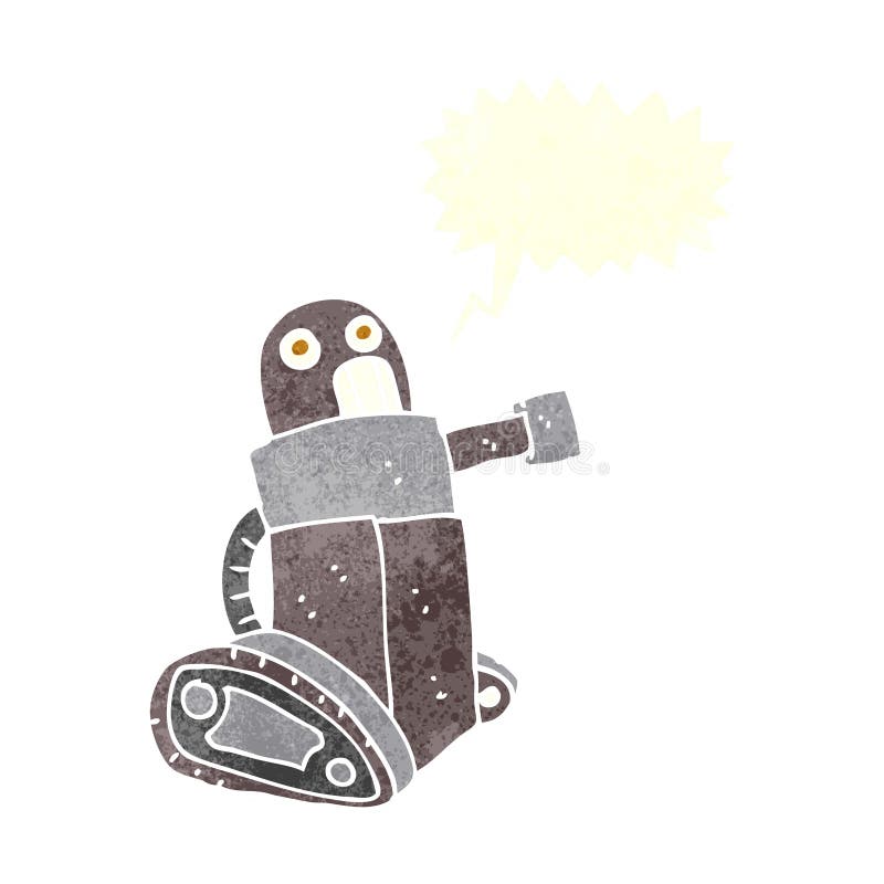 Cartoon Tank Robot Speech Bubble Stock Illustrations – 12 Cartoon Tank ...