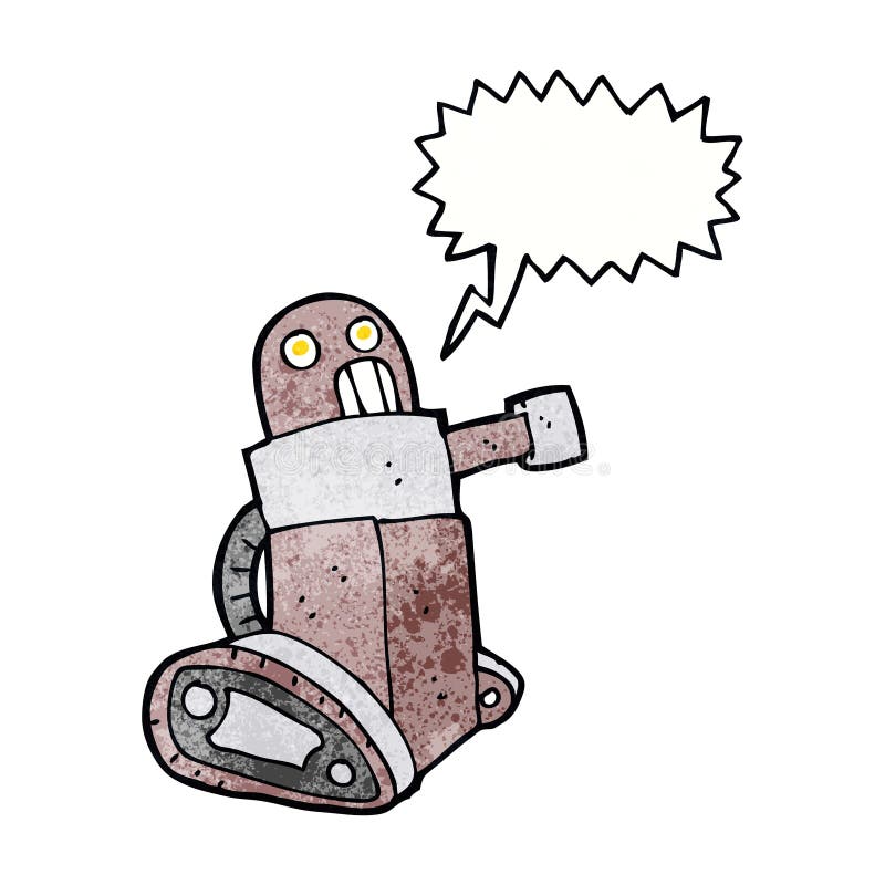 Cartoon Tank Robot Speech Bubble Stock Illustrations – 12 Cartoon Tank ...