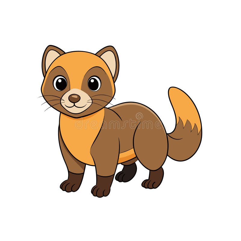 Happy tanuki stock vector. Illustration of tanuki, doll - 22855559